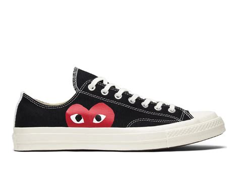 Converse Chuck Taylor All Star 70 Ox Comme Des Garcons Play Black