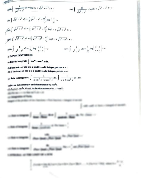 Solution Integrals Definition Formulas And Results Studypool