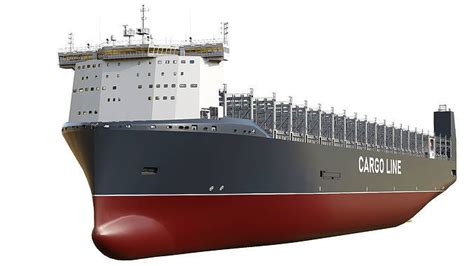 Next Generation Container Ship 3d Model Cgtrader