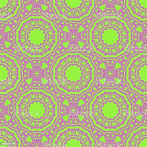 추상적인 기하학적 꽃과 현대 색깔된 완벽 한 레이스 패턴입니다 초대 카드에 대 한 패션 디자인 배경입니다 일러스트 레이 션 0명에 대한 스톡 벡터 아트 및 기타 이미지