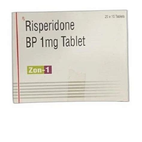 1mg Risperidone Bp Tablet Elikem At ₹ 200box In New Delhi Id