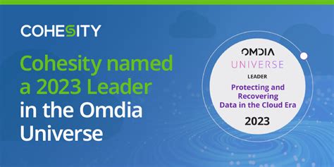 Omdia Report Data Protection And Recovery In The Cloud Era Cohesity