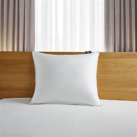 Serta 300 Thread Count White Down Fiber Bed Pillow Back Sleeper