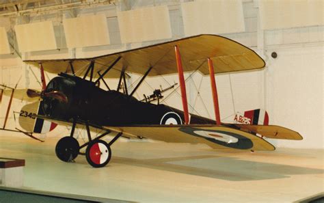Sopwith 1 2 Strutter A8226 Old Fashioned Airplane On Display