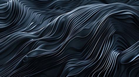 Abstract Wavy Lines Background Premium Ai Generated Image