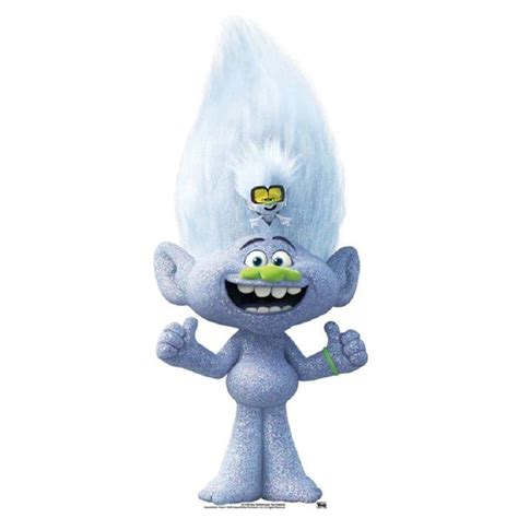Trolls Diamond Guy With Tiny Troll Cardboard Cut Out 3