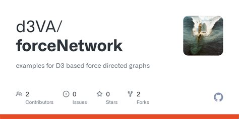 github d3va forcenetwork examples for d3 based force directed graphs