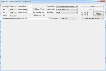 ShortBus Modbus Scanner Download Free Modbus RTU And Modbus TCP IP