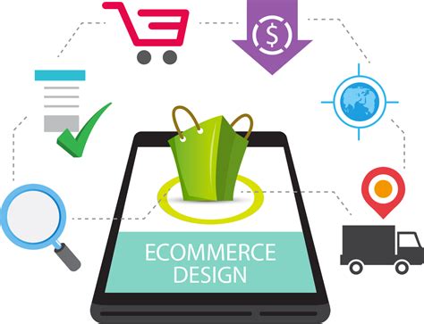 Download Ecommerce Design Concept Illustration