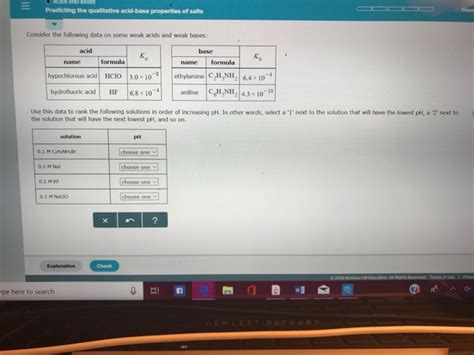 Solved Predicting The Qualitative Acid Base Properties Of Chegg