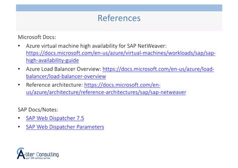 SAP On Azure Web Dispatcher High Availability PDF