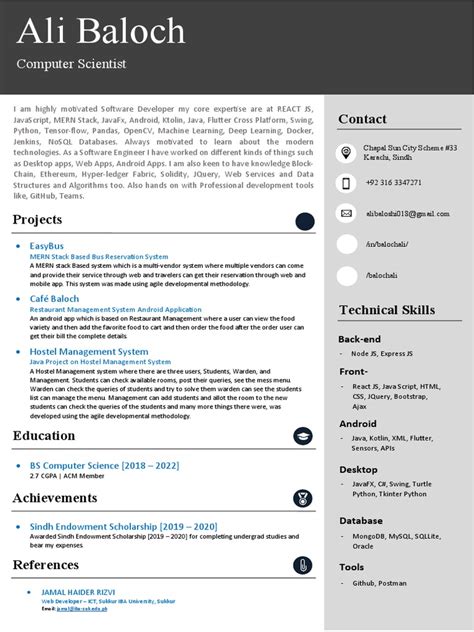 Ali Cv Pdf Mobile App Java Programming Language