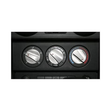 Aluminum Climate Control Knob Set Red 07 10 Jeep Wrangler Jk Somar