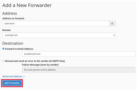 Setup An Email Forwarder In Cpanel And Webmail Lankahostmaster