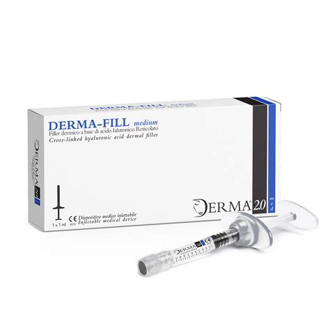 Lip Filler Wrinkle Filler Derma Fill Medium Cross Linked Hyaluronic Acid