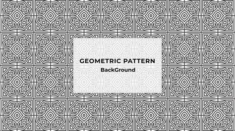 Premium Vector Shape Linear Geometric Seamless Pattern