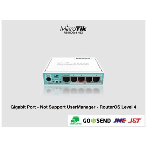 Jual Mikrotik Routerboard Rb750gr3 Hex Shopee Indonesia