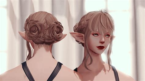 Female Hair Mod Demure Ffxivodettes Ko Fi Shop