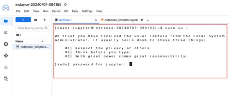 組織ポリシー 新しい Vertex Ai Workbench のユーザー管理のノートブックとインスタンスで Root アクセスを無効にする