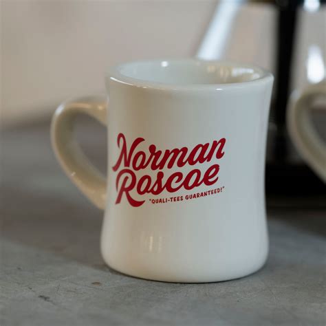 Norman Roscoe Classic Diner Coffee Mug