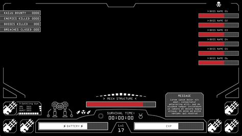 Devlog 1 New User Interface Welcome To The Team Kaiju Survivor By Stusse Games