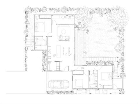 House Plan With Courtyard