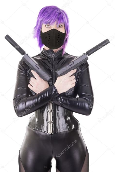 Sexy Killer In Catsuit Stock Photo By Mikeaubry 91868226