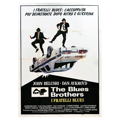 1980 The Blues Brothers Italian Original Vintage Poster For Sale At
