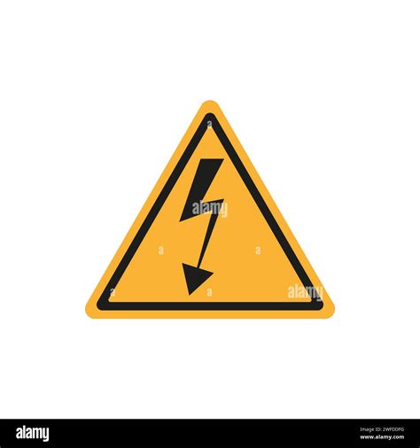 High Voltage Sign Vector Illustration Stock Picture Eps 10 Stock Vector Image And Art Alamy