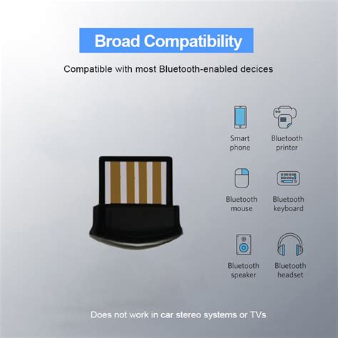 Bluetooth Adapter USB Bluetooth 5 0 PC Adapter USB Grandado
