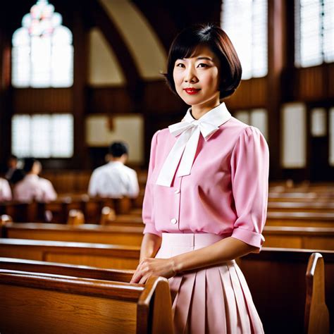 Japanese Christian Sister In Church By Pleatedspanker On Deviantart