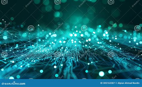 illuminated pathways visualizing data connections and information flow