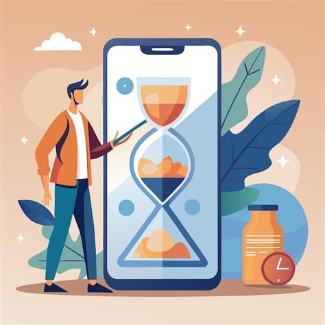 Mobile Task Management And Productivity Concept Vector Illustration