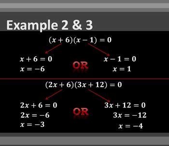 Linear And Quadratic Equations By Butterflyclassrooms TPT