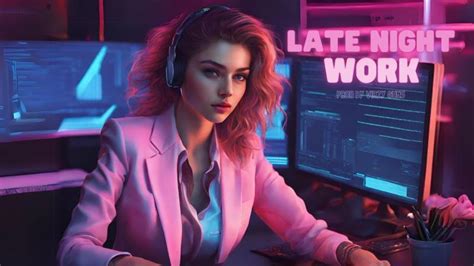 virzy guns on linkedin late night work 80s retro synthwave pop mix 2
