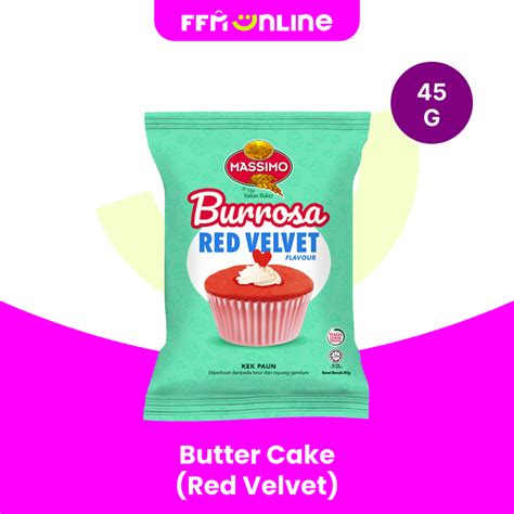 Massimo Burrosa 45g Red Velvet Lazada