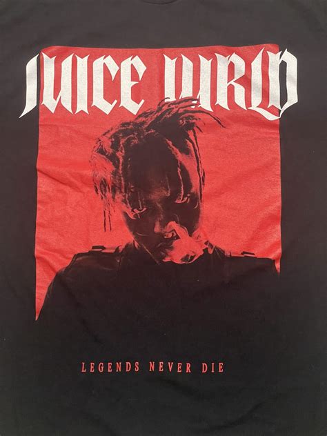 Juice World Legends Never Die Graphic T Shirt Mens Size L Ebay