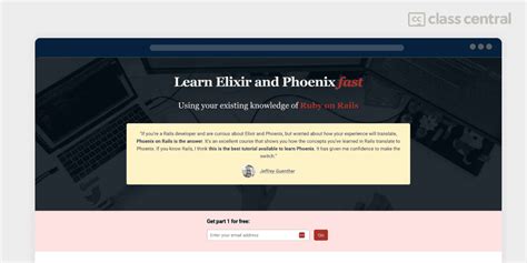 11 Best Elixir Courses For 2025 Pragmatic Fp For The Web — Class Central