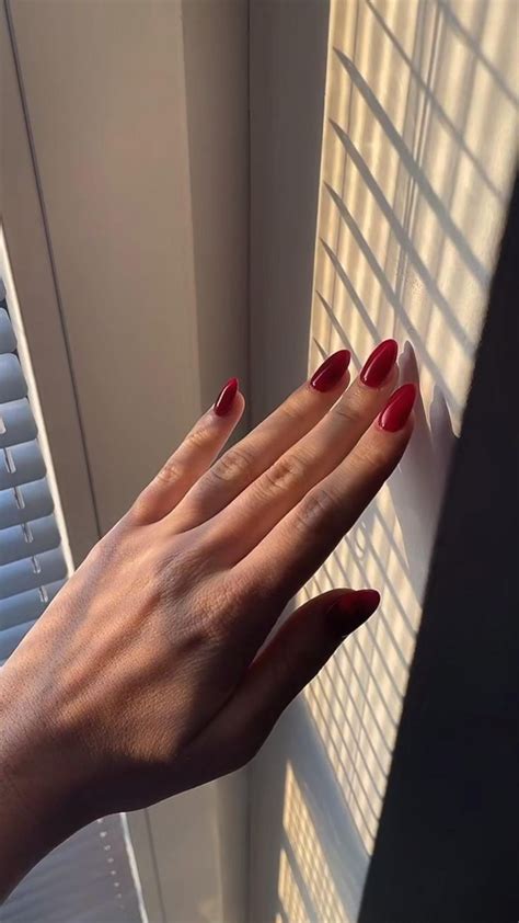 Red Nail Theory I Call These The Lana Del Rey Nails Perfect For A
