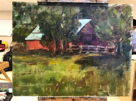 Mary Carol Art Plein Air Painting Workshop At The Booth Museum In Cartersville Georgia