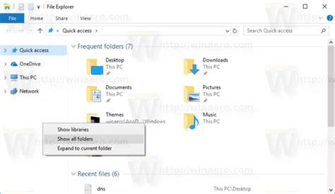 Windows 10 Windows Explorer Automatically Synchronize This Folder