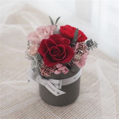 Planterior 플랜테리어 On Instagram Preserved Flower🌹 수강생작품 프리저브드플라워 기초자격증반 모집 블로그 공지 참고해주세요