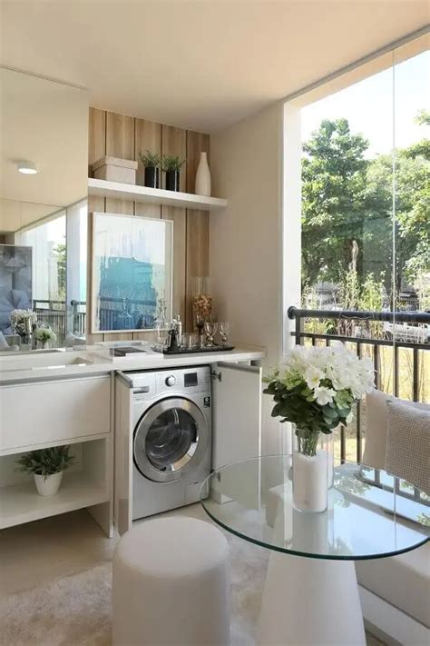 Área Gourmet Com Lavanderia 45 Ideias Funcionais Para Se Inspirar Banyo