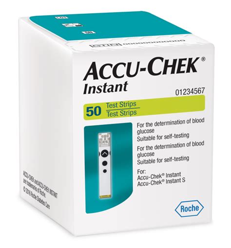 Accu Chek Instant แถบตรวจน้ำตาล จำนวน 50 ชิ้น