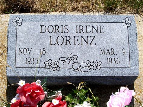 Doris Irene Lorenz 1935 1936 Find A Grave Memorial