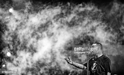 Musician Mac Miller Performs Onstage At The Sahara Tent During Day 1
