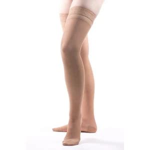 Allegro Essential Sheer Support Thigh High 20 30 Mmhg 8 Fawn Medium