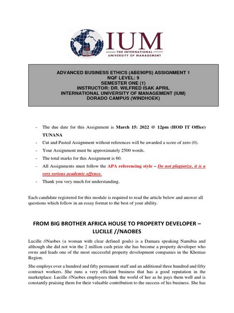 Final Abe Assignment Pdf Applied Ethics Economies Final Abe Assignment Pdf Applied Ethics Economies