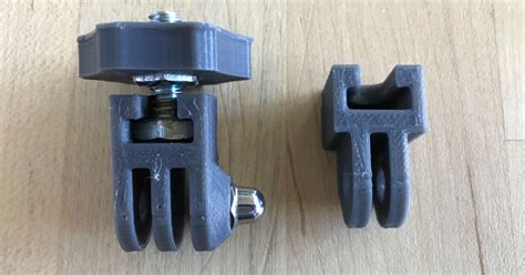 GoPro To Tripod Mount Adaptor By Kelly Egan Download Free STL Model Printables Com