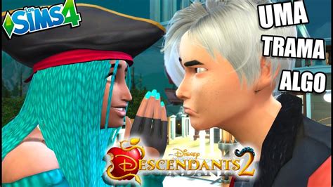 Uma Traiciona A Mal Ep8 Los Descendientes 2 Los Sims 4 Youtube